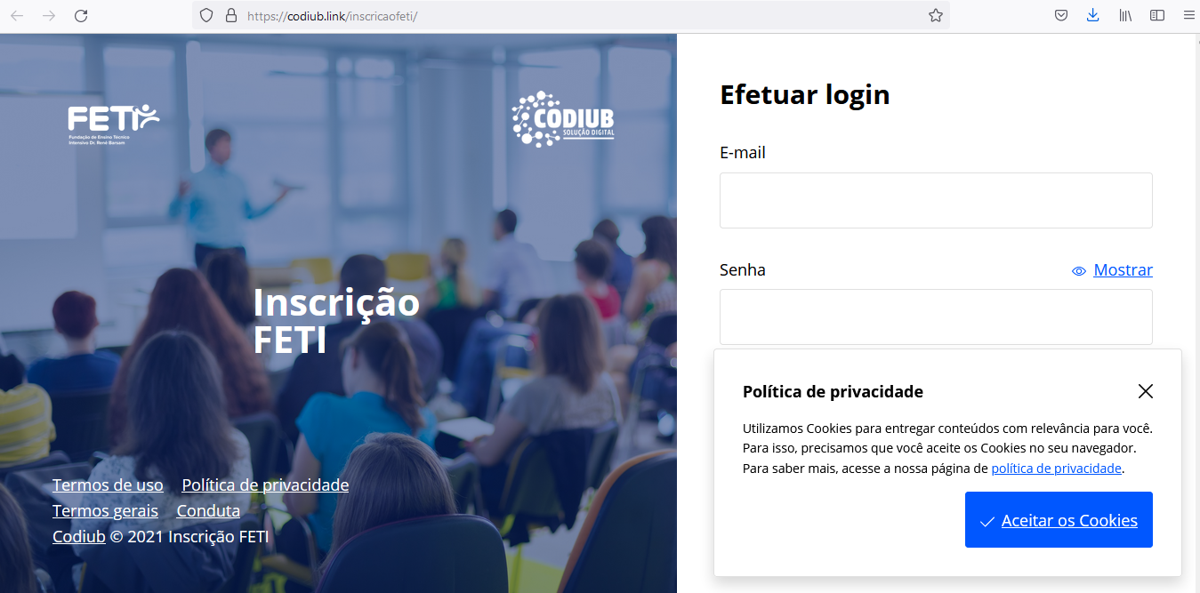 Prazo de inscrição para o processo seletivo da Feti se encerra nesta ...