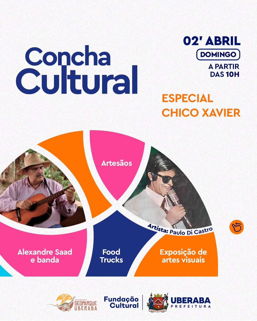 Concha Cultural, domingo, tem especial em homenagem a Chico Xavier ...