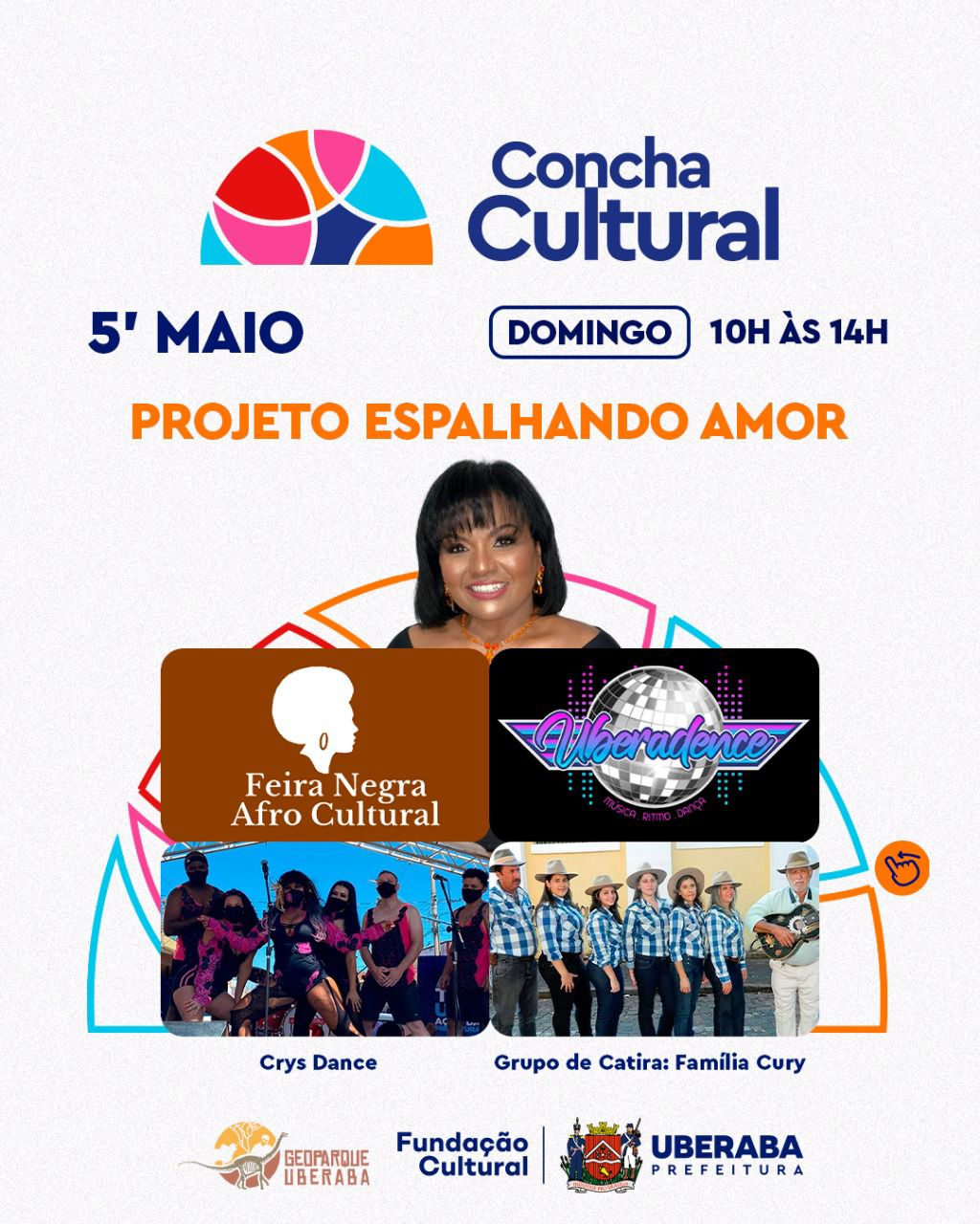 Primeira Concha Cultural de maio será em homenagem ao Dia das Mães ...